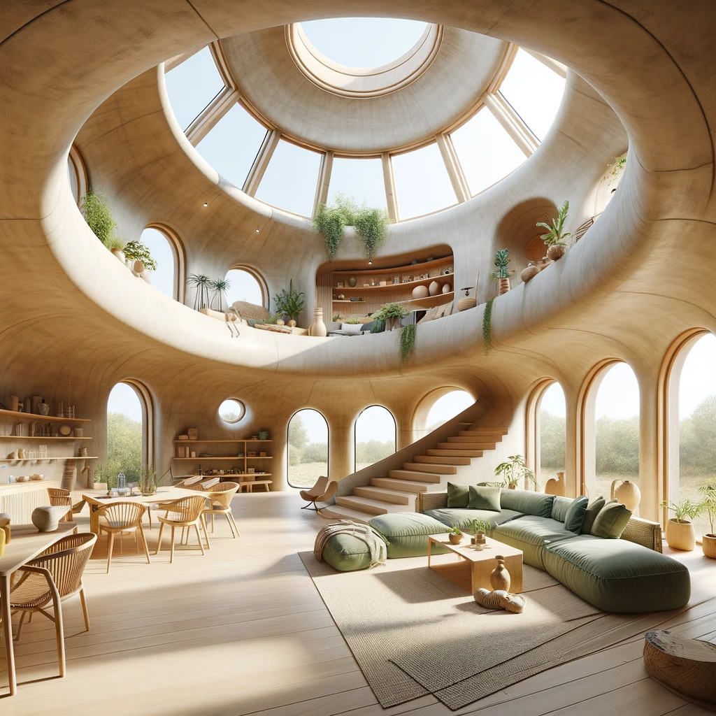 Erd- und Kuppelhäuser - Projekt Eden